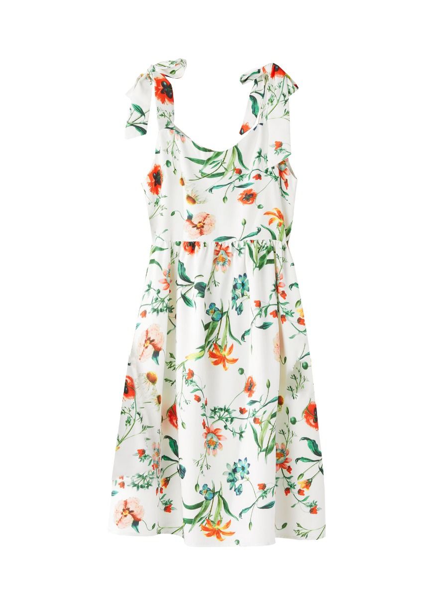Wholesale Mommy and Me Summer Floral Sundress Romper Dr