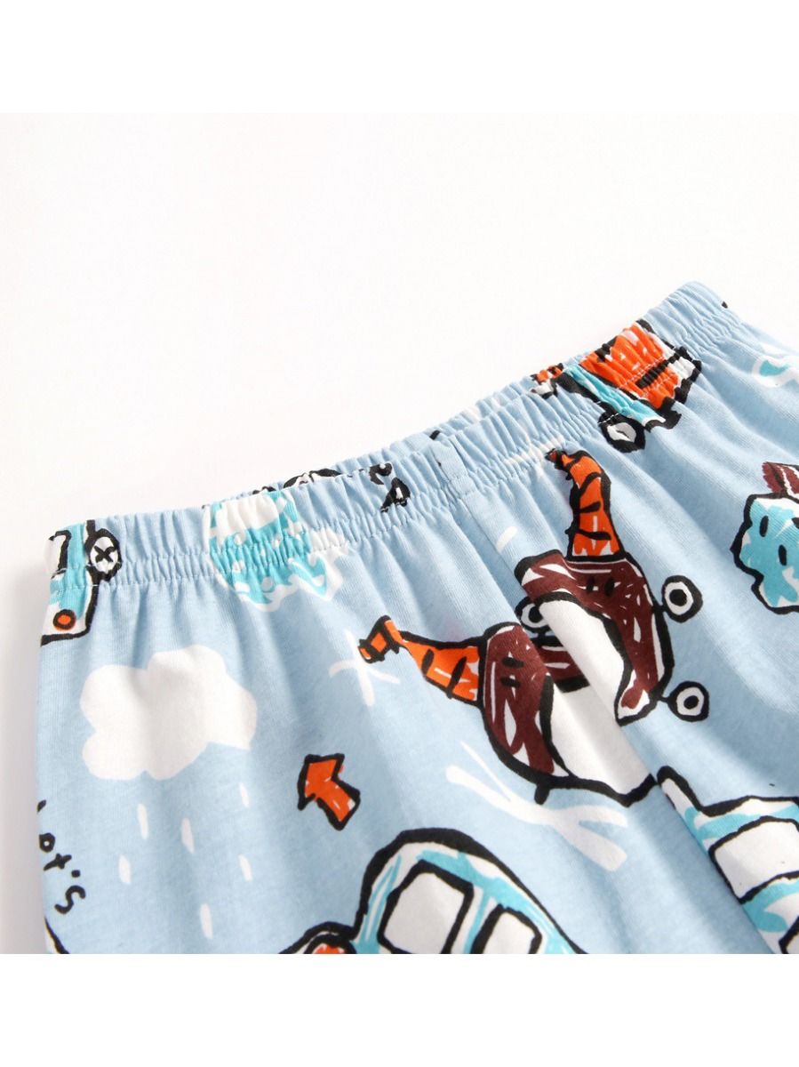 Wholesale Fall Baby Toddler Kids Cartoon Print Trousers