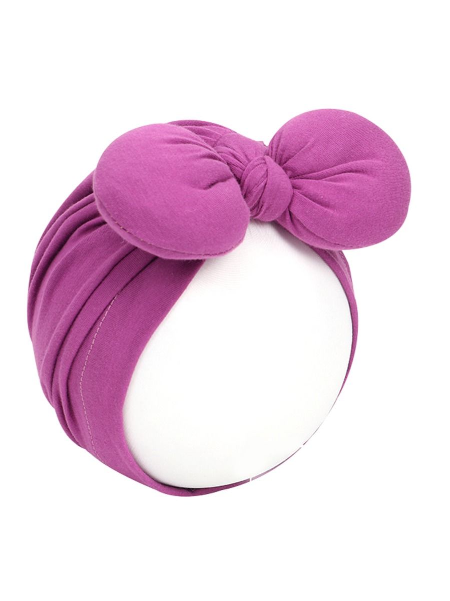 Wholesale Fall Baby Toddler Kids Top Knot Muslim Turban