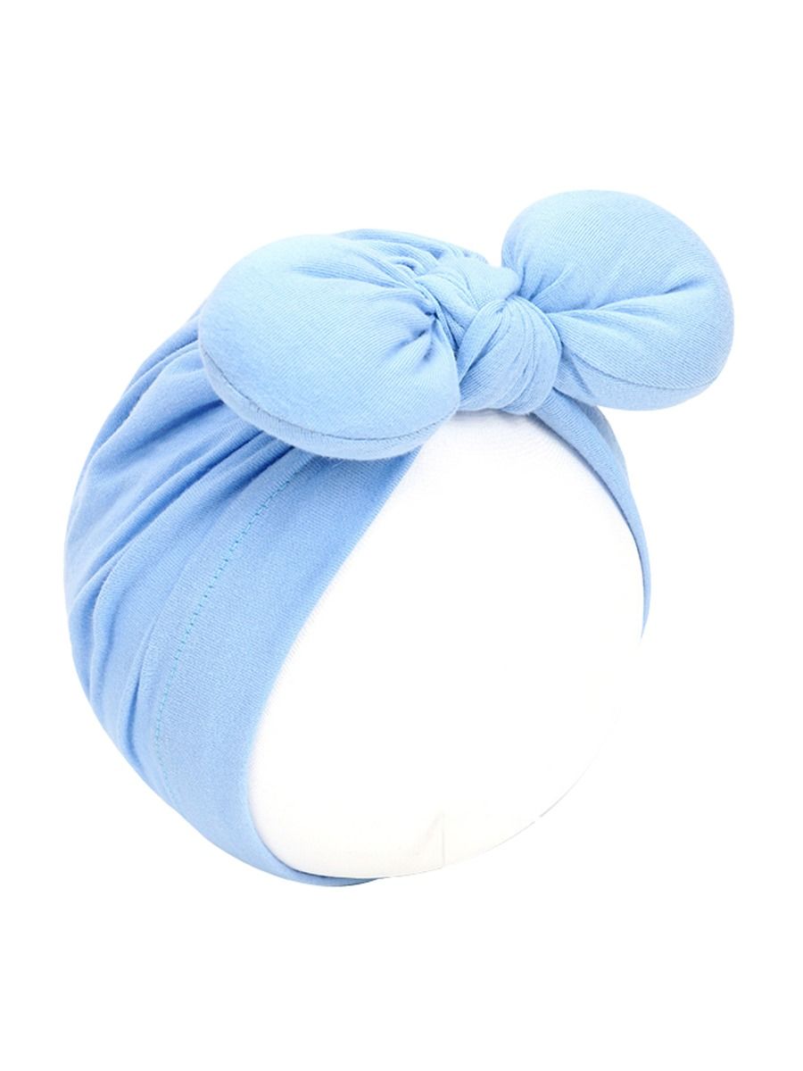 Wholesale Fall Baby Toddler Kids Top Knot Muslim Turban
