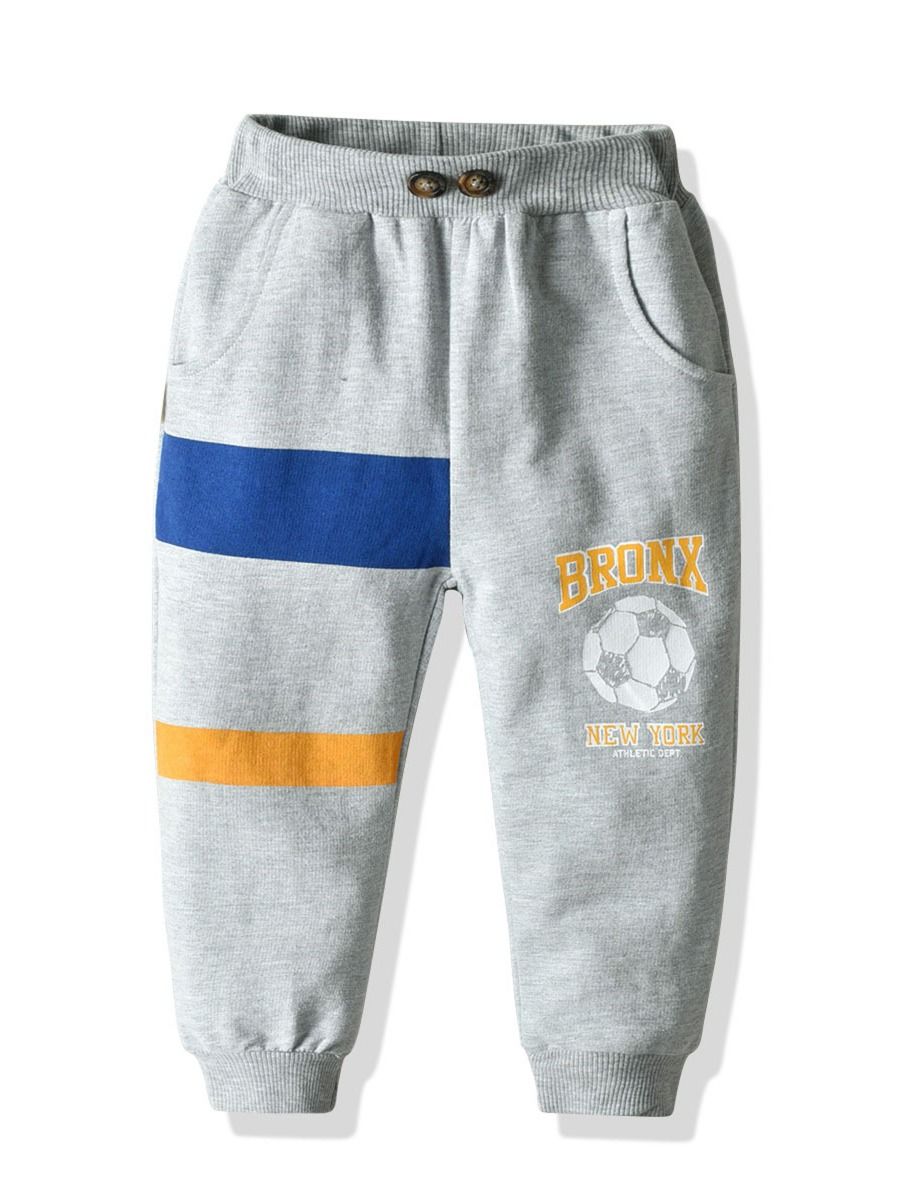 Wholesale Fall Fashion Toddler Little Boy Printed Pants