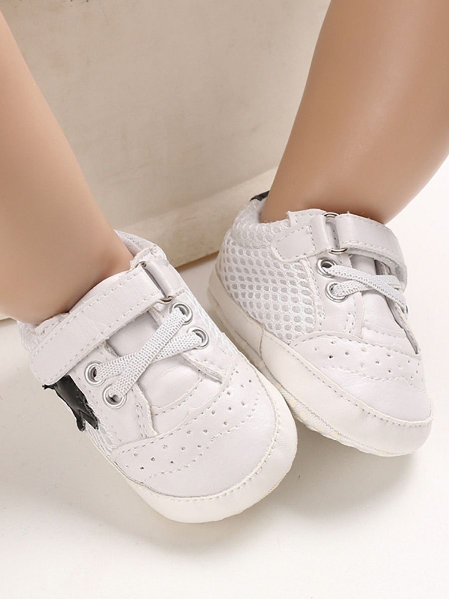 Wholesale Spring Baby Unisex Mesh Crib Shoes 19122701