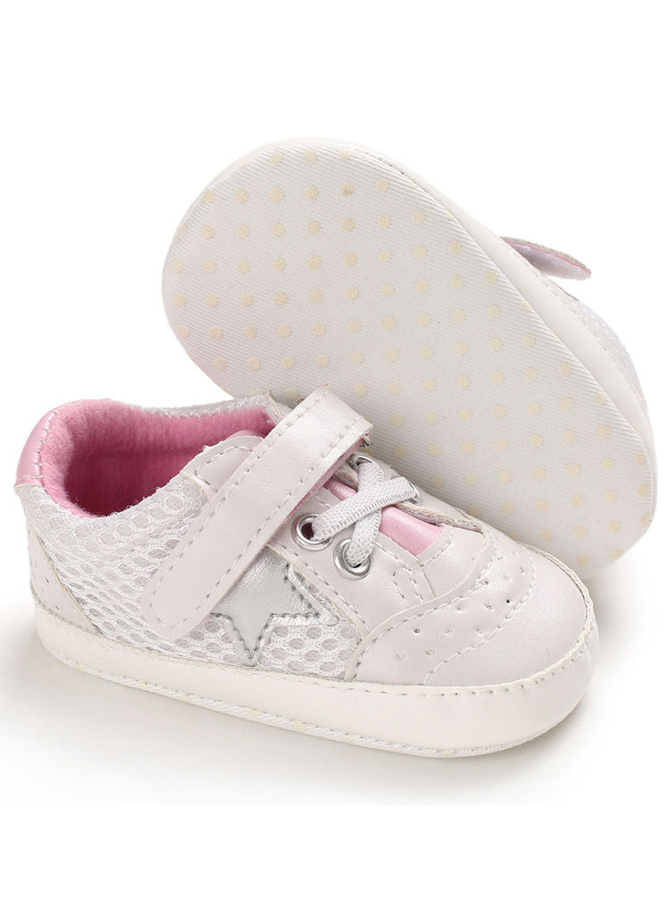 Wholesale Spring Baby Unisex Mesh Crib Shoes 19122701