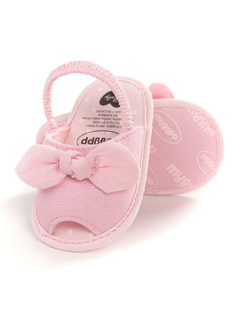 Wholesale Cute Baby Girl Bow Indoor Slipper 20030313