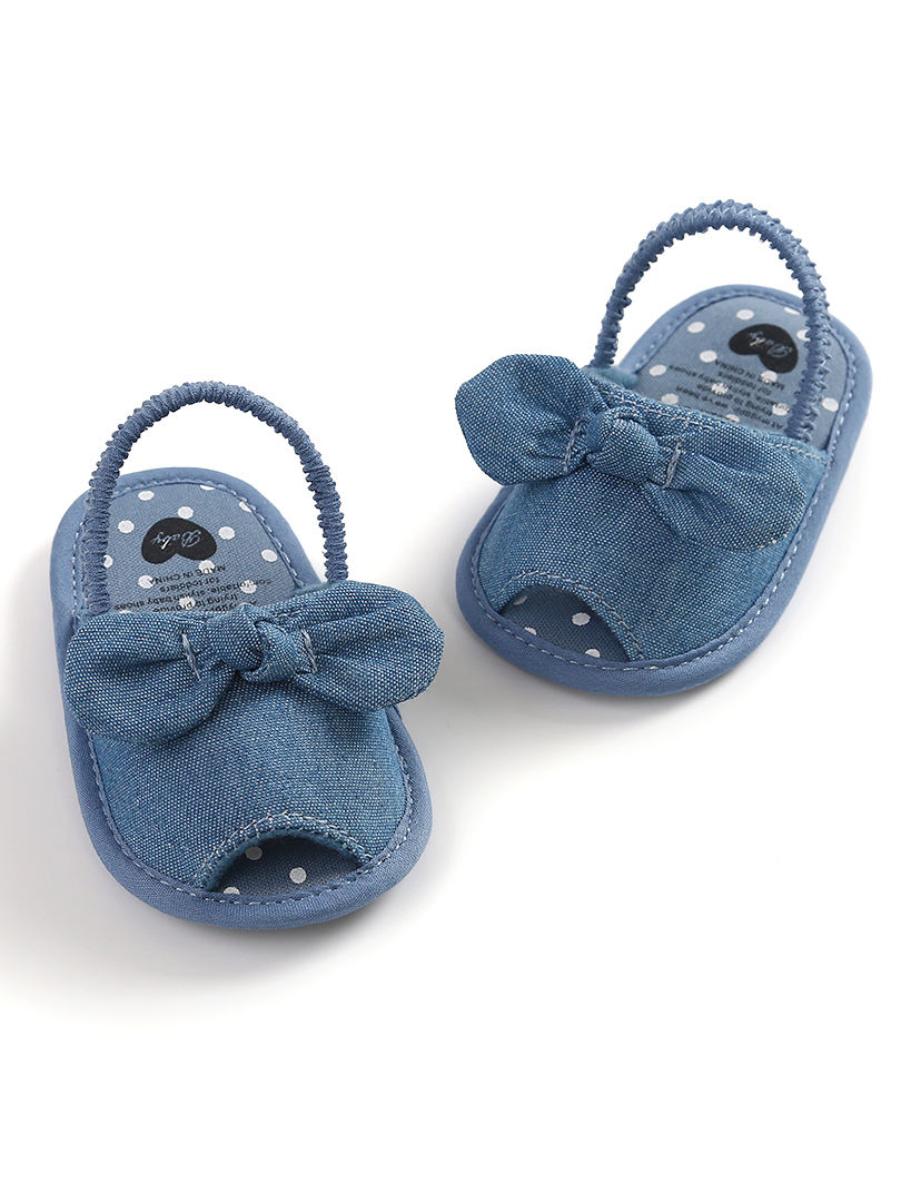 Wholesale Cute Baby Girl Bow Indoor Slipper 20030313