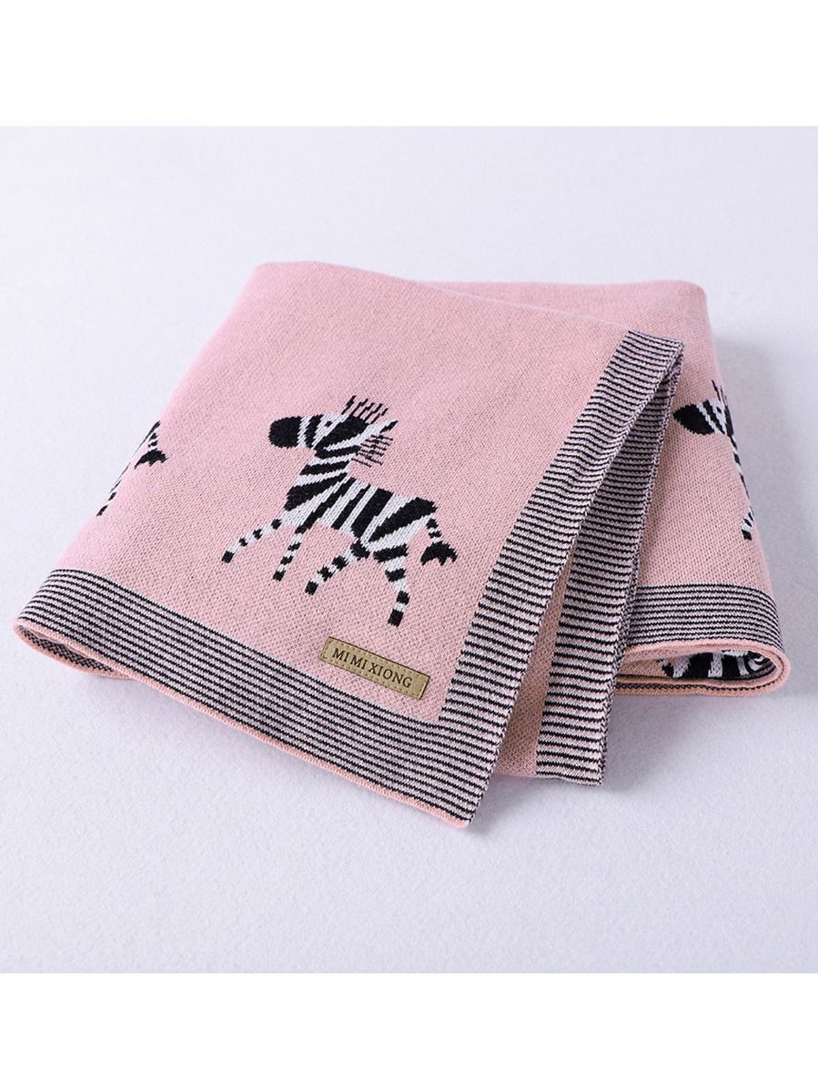 Wholesale Cute Zebra Pattern Baby Blanket 200424700 - k
