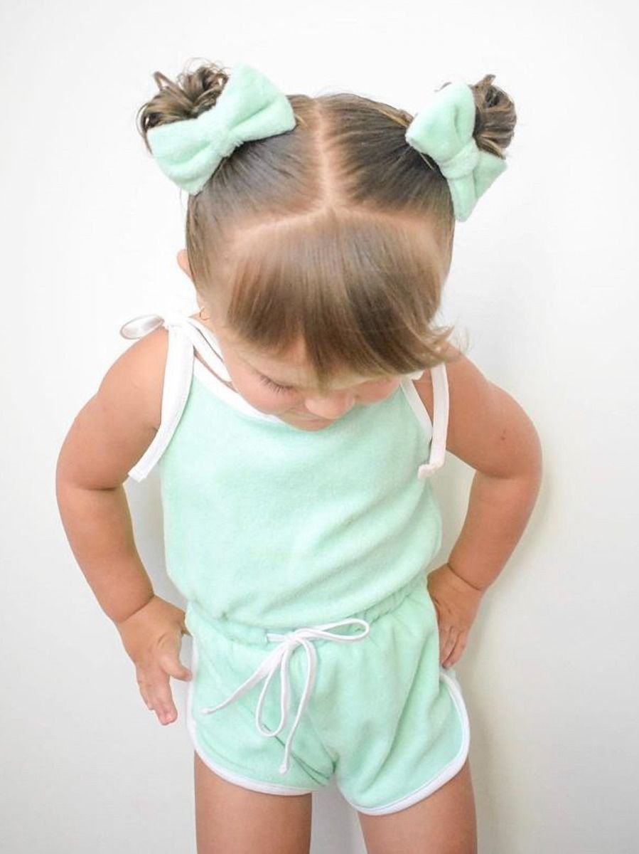 Wholesale Summer Stylish Girls Ribbed Romper 200513108