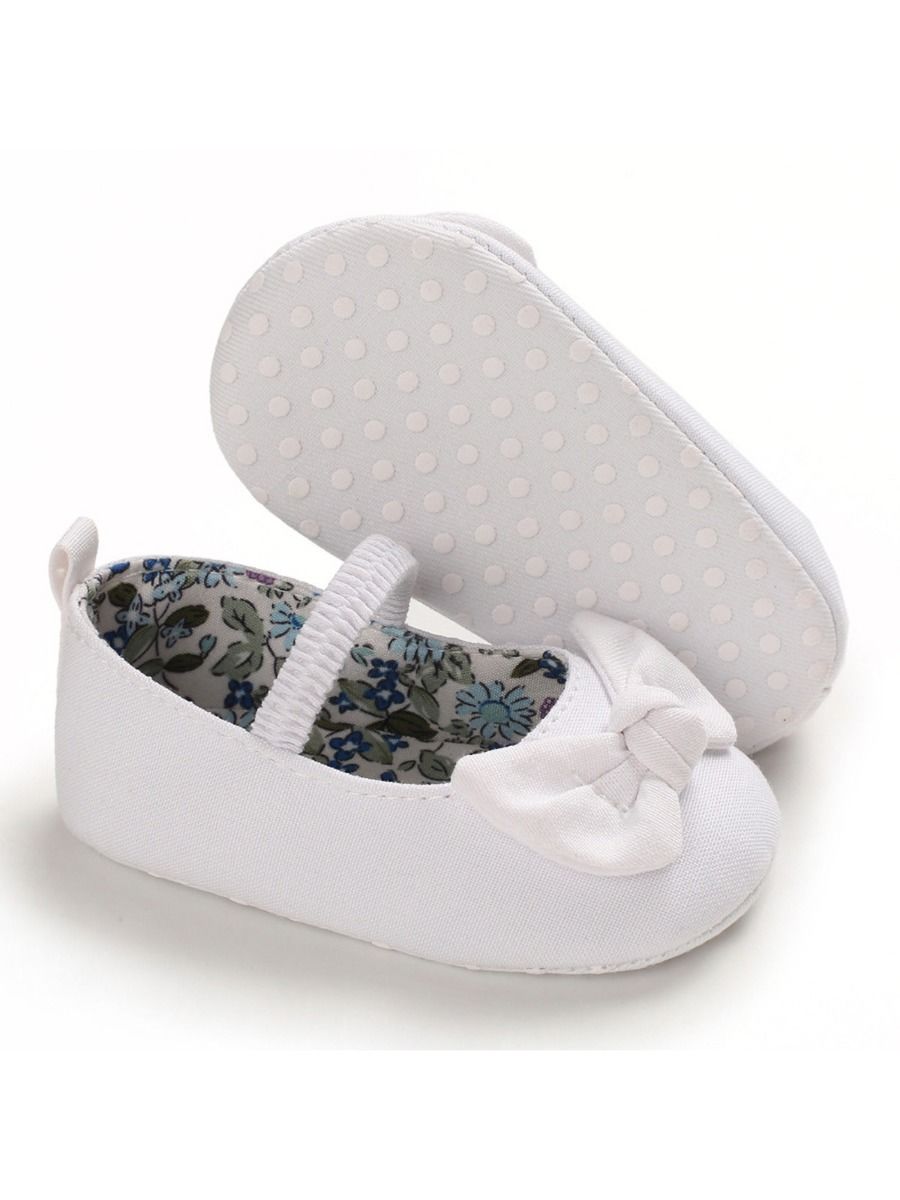 Wholesale Baby Elastic Bowknot Cloth Shoes 200521063