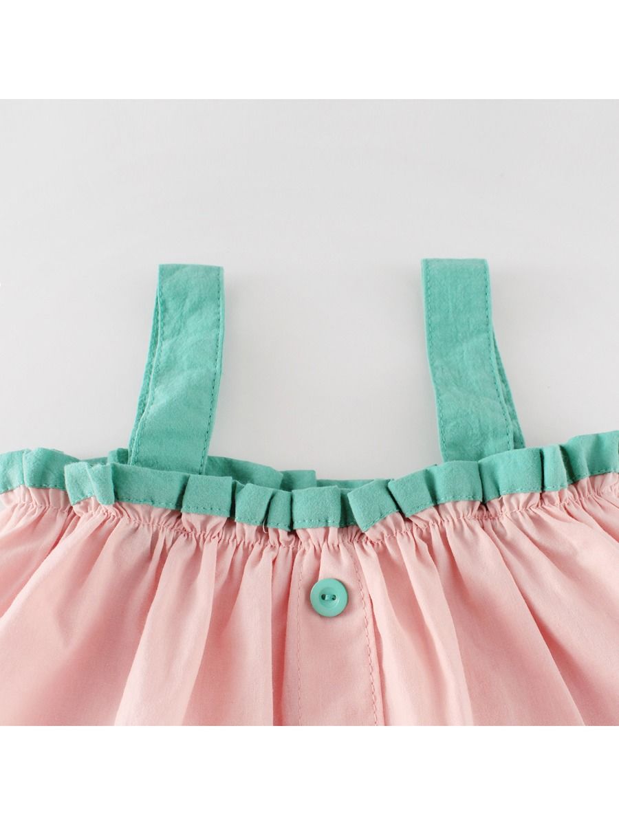 Wholesale 2 Pieces Cute Baby Girl Cami Top And Shorts S