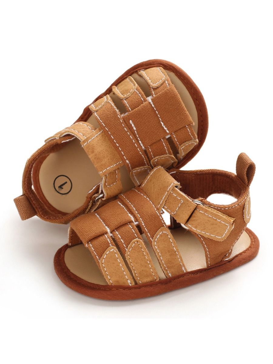 Wholesale Summer Infant Baby Solid Color Sandals 200612