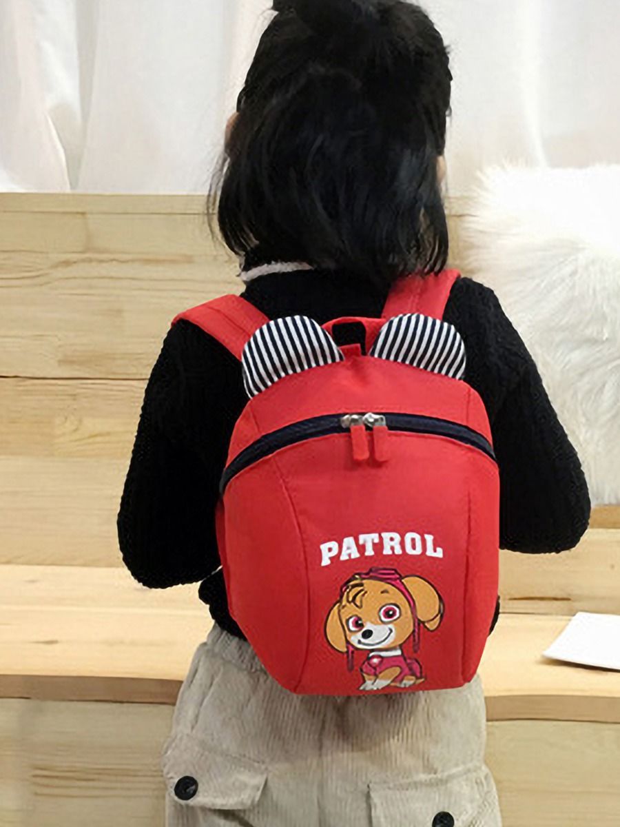 Wholesale Little Kid Letter Cartoon Dog Small Backpack