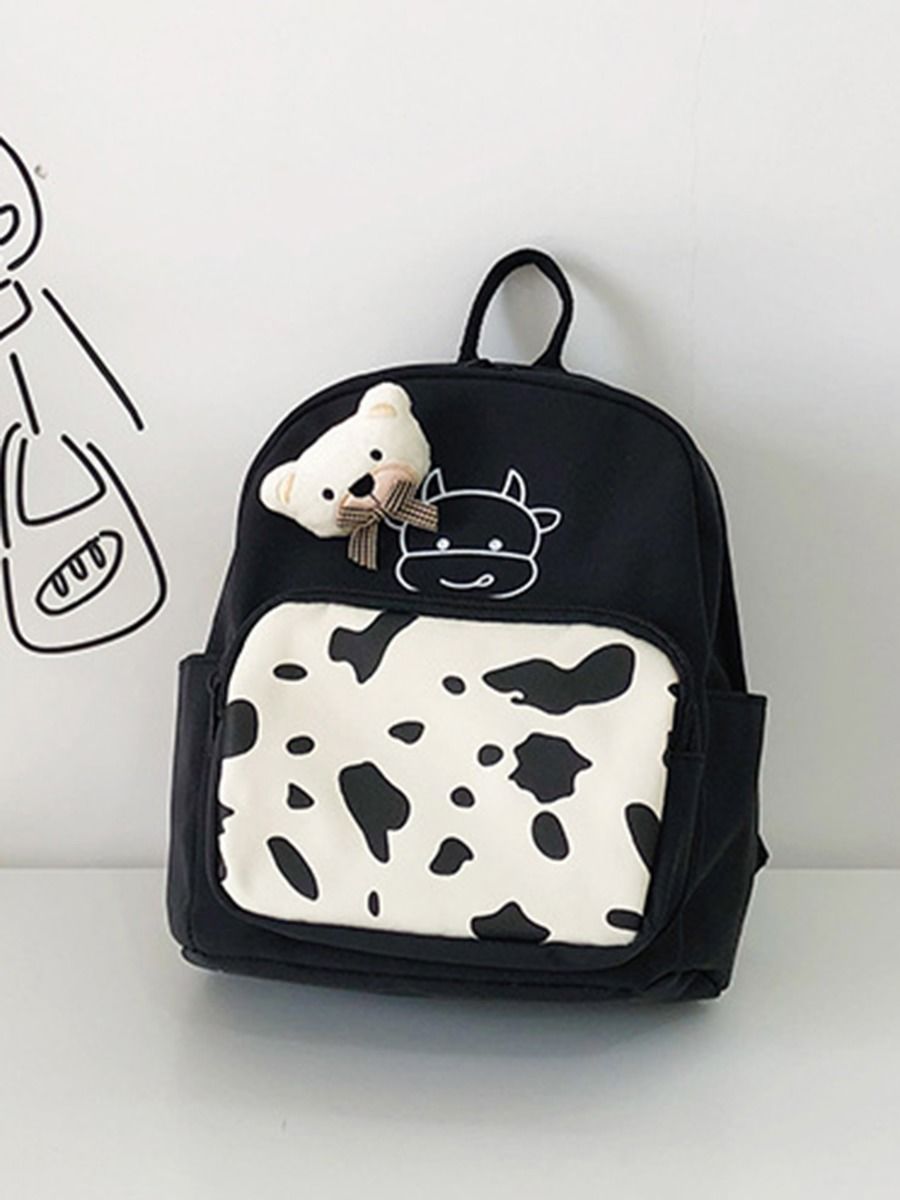 Wholesale Kid Cow Bear Decor Preschool Backpack 2012110