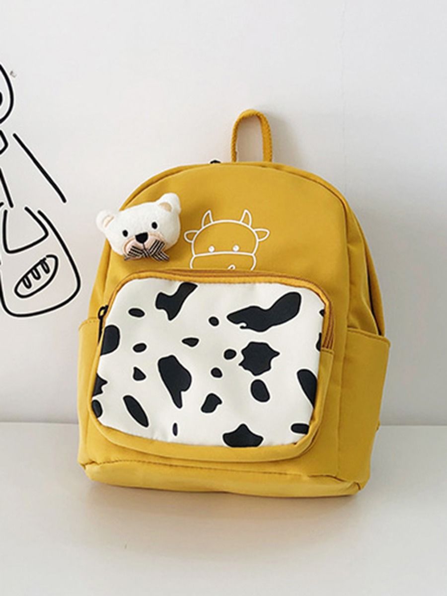Wholesale Kid Cow Bear Decor Preschool Backpack 2012110