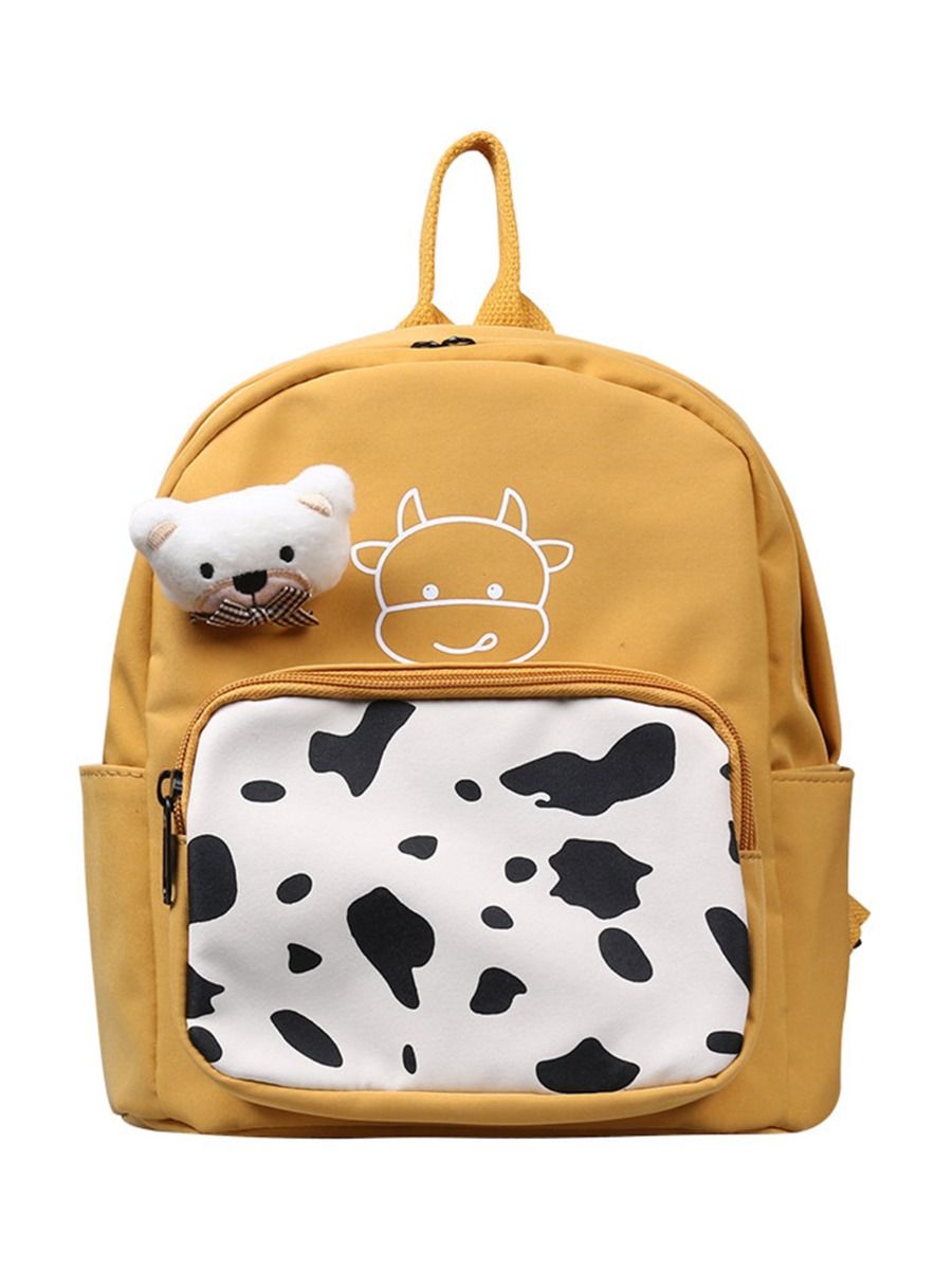 Wholesale Kid Cow Bear Decor Preschool Backpack 2012110
