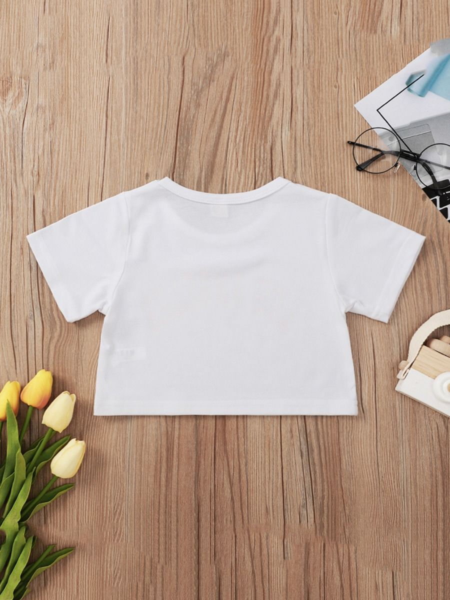 Wholesale LOS ANGELES CALIFORNIA Kid Girl Crop Top 2101