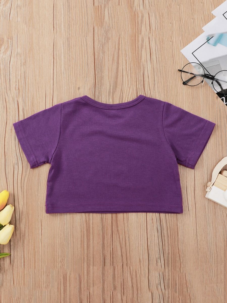 Wholesale LOS ANGELES CALIFORNIA Kid Girl Crop Top 2101