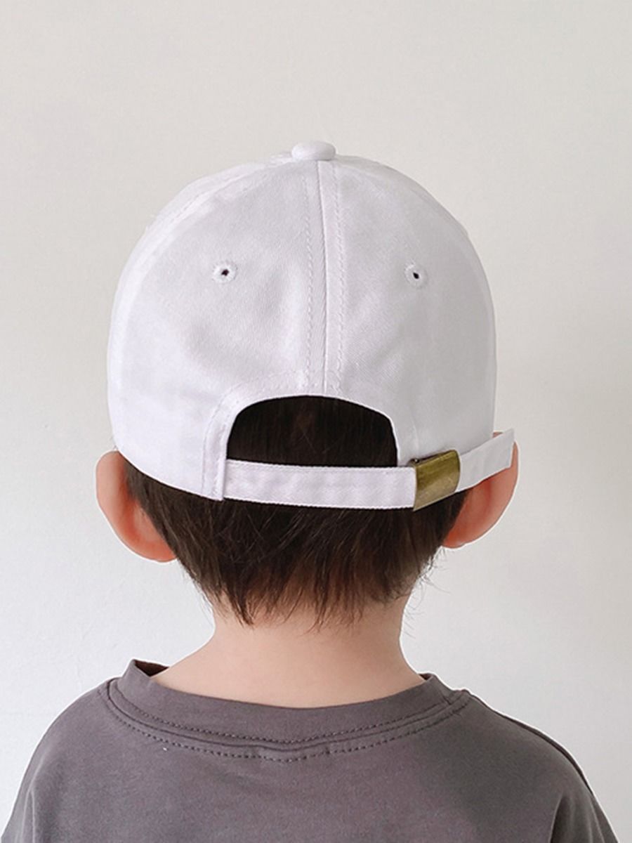 Wholesale Kid Round Smile Plain Baseball Cap 210313644
