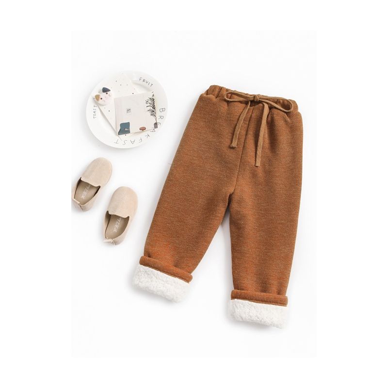 Wholesale Solid Color Berber Fleece Rib Baby Toddler Ki