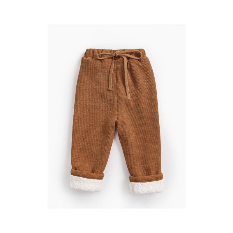 Wholesale Solid Color Berber Fleece Rib Baby Toddler Ki