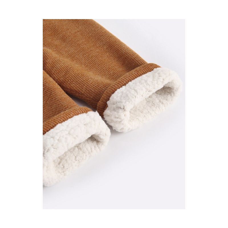 Wholesale Solid Color Berber Fleece Rib Baby Toddler Ki