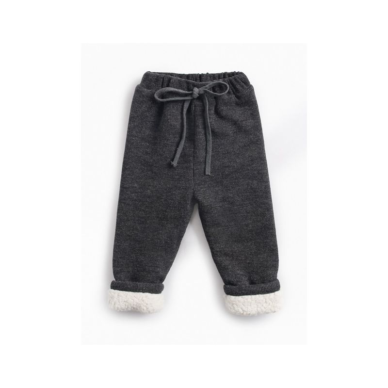 Wholesale Solid Color Berber Fleece Rib Baby Toddler Ki