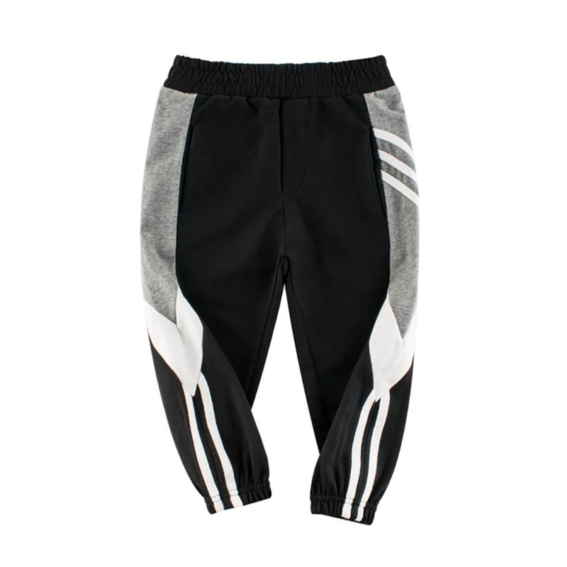 Wholesale Little Big Boy Color Blocking Trousers 191121