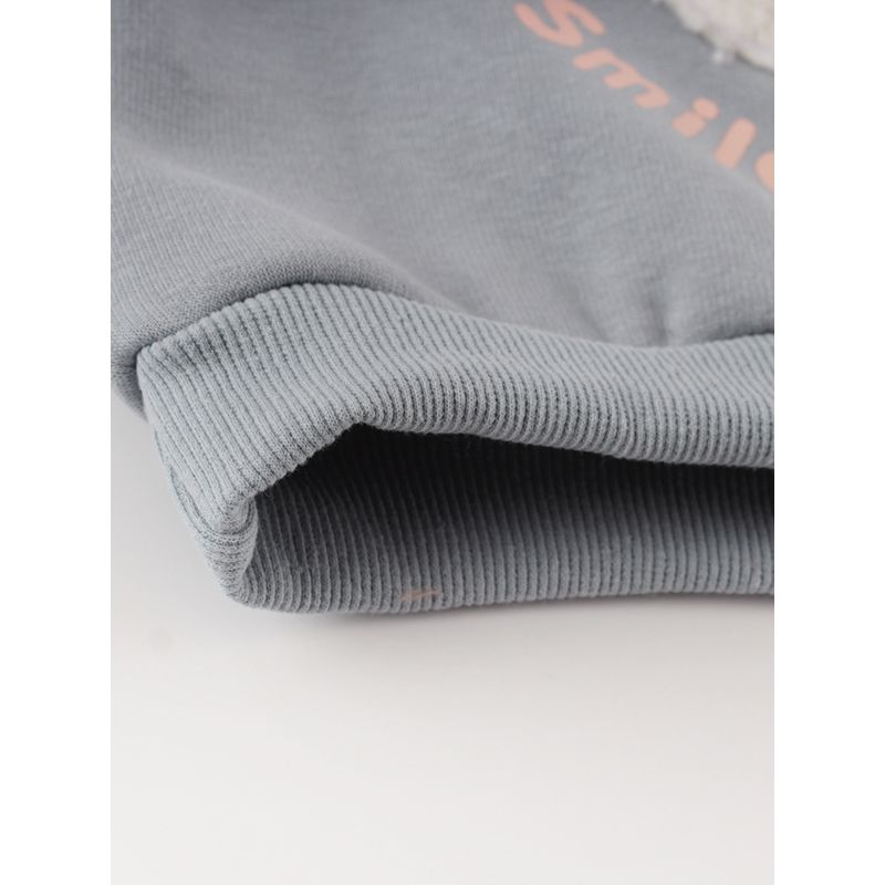 Wholesale Baby Smile Again Fleece Sweatshirt 19121908