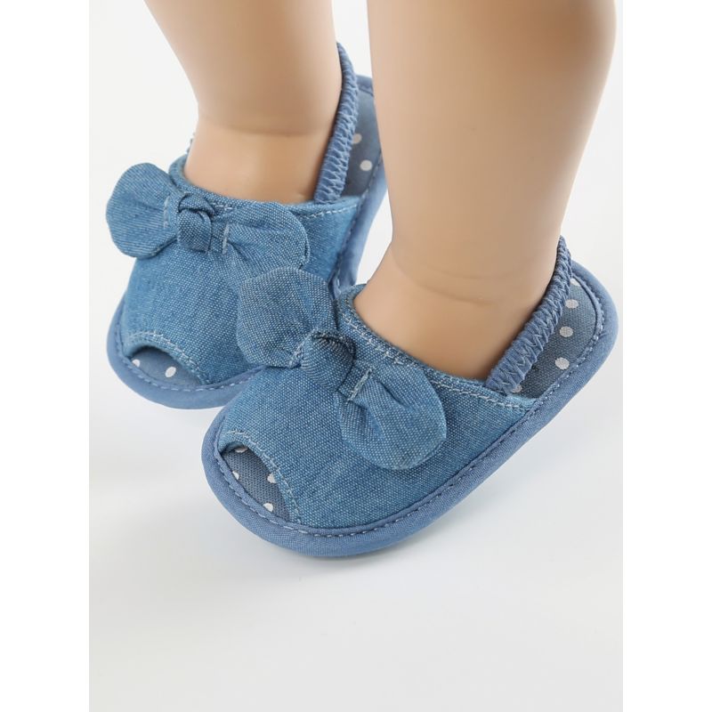 Wholesale Cute Baby Girl Bow Indoor Slipper 20030313