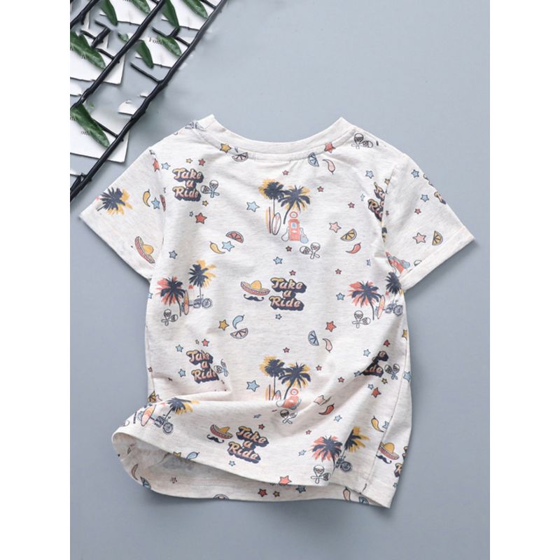 Wholesale Summer Cute Cartoon Print Tee Top 200325919