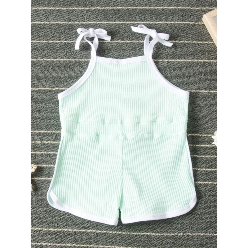 Wholesale Summer Stylish Girls Ribbed Romper 200513108