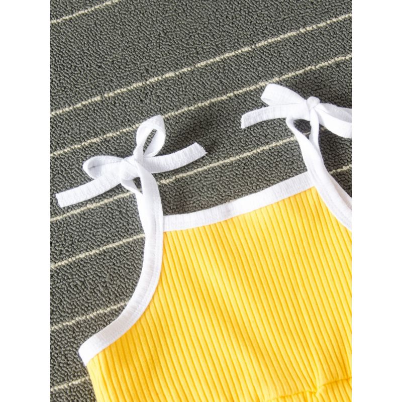 Wholesale Summer Stylish Girls Ribbed Romper 200513108