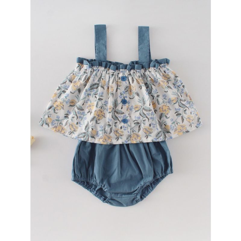 Wholesale 2 Pieces Cute Baby Girl Cami Top And Shorts S