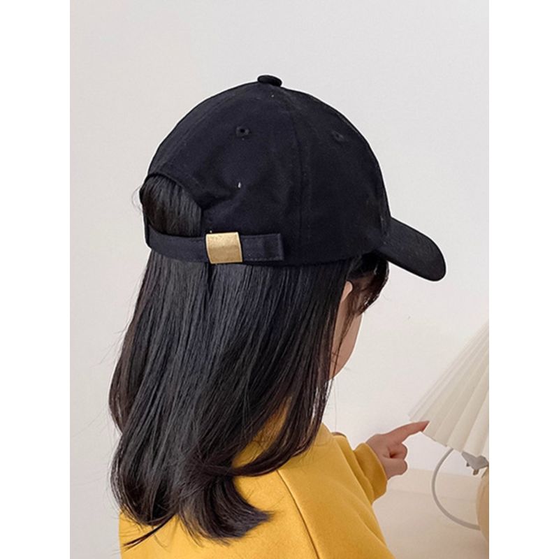 Wholesale Kid Round Smile Plain Baseball Cap 210313644