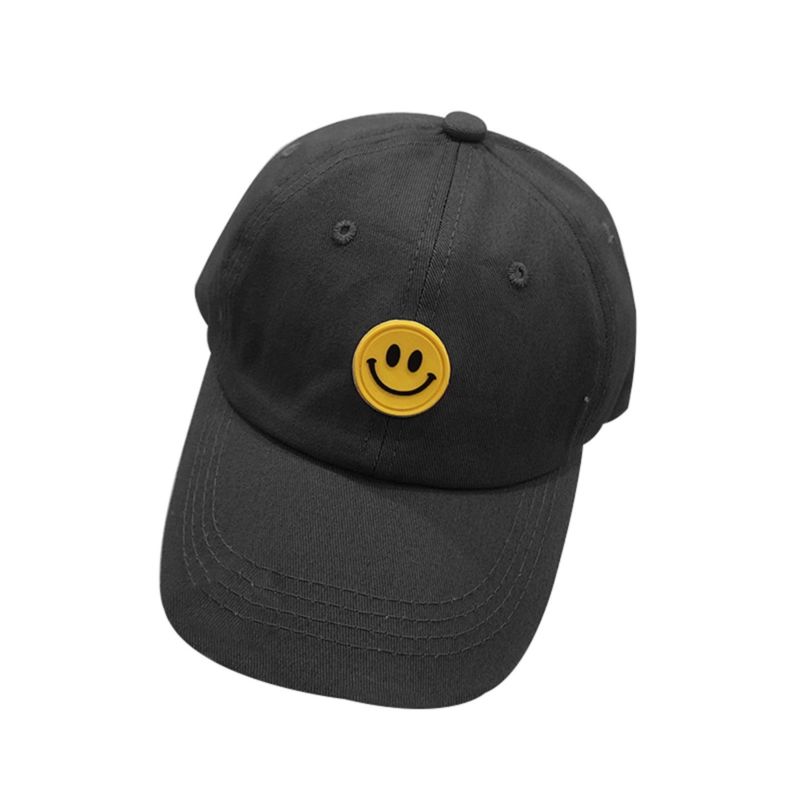 Wholesale Kid Round Smile Plain Baseball Cap 210313644