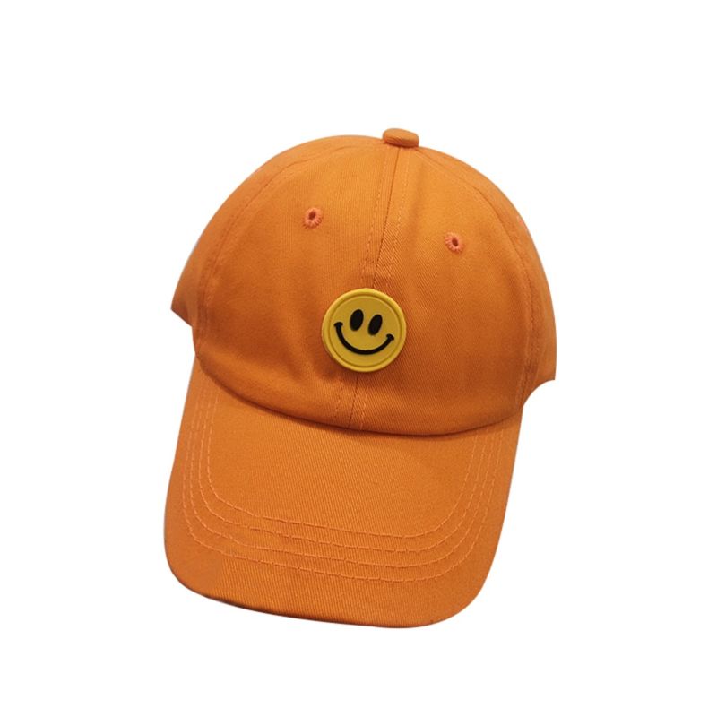 Wholesale Kid Round Smile Plain Baseball Cap 210313644