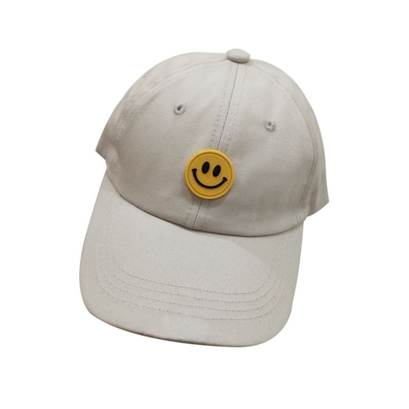 Wholesale Kid Round Smile Plain Baseball Cap 210313644