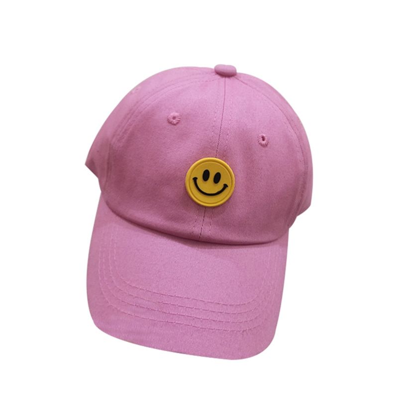 Wholesale Kid Round Smile Plain Baseball Cap 210313644