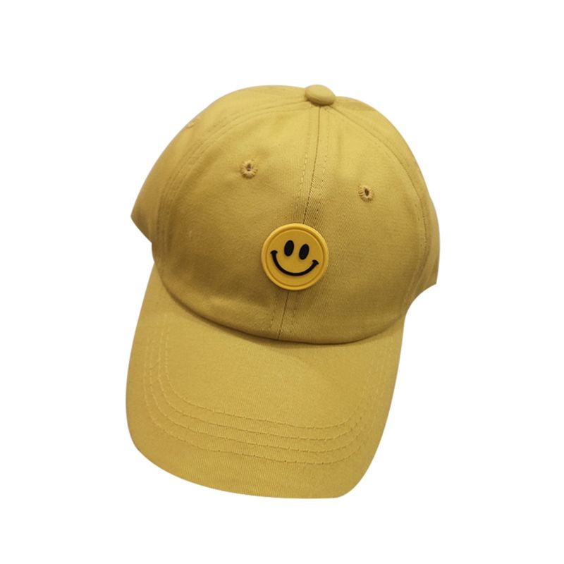 Wholesale Kid Round Smile Plain Baseball Cap 210313644