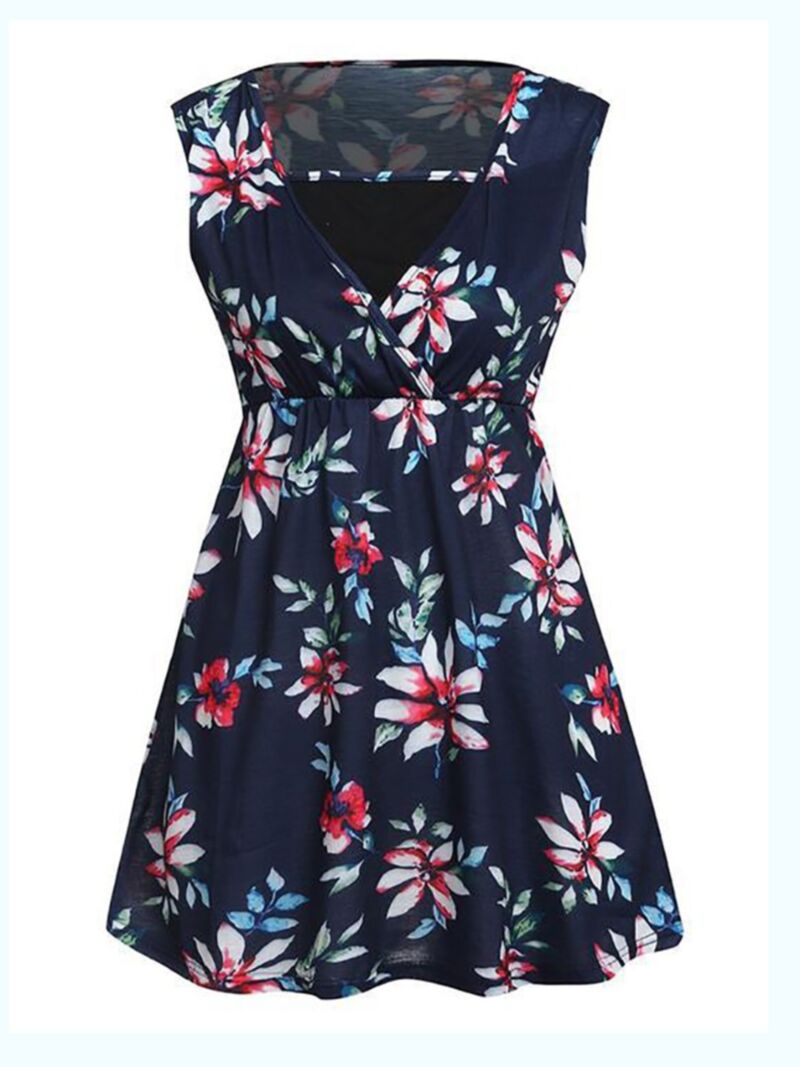 Wholesale Flower Nursing Maternity Top 19120931 - kiski