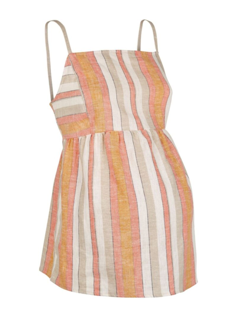 Wholesale Fashion Stripe Maternity Backless Top 2001032