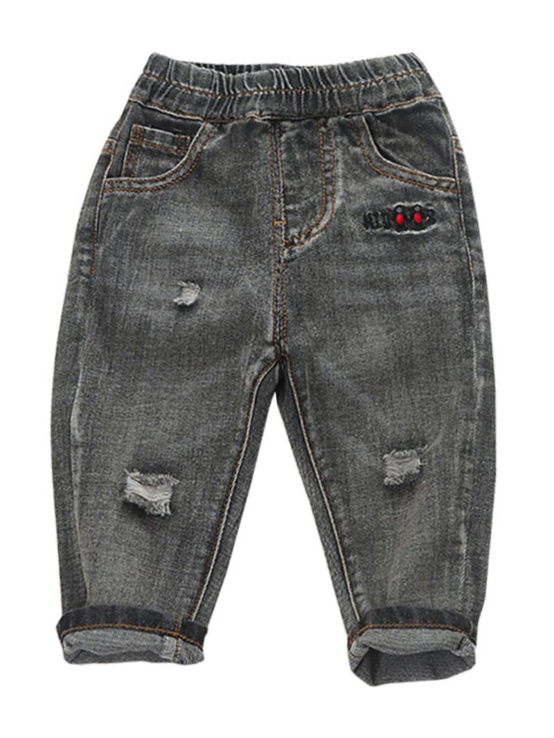 Wholesale Fashion Baby Toddler Boys Girls Ripped Jeans