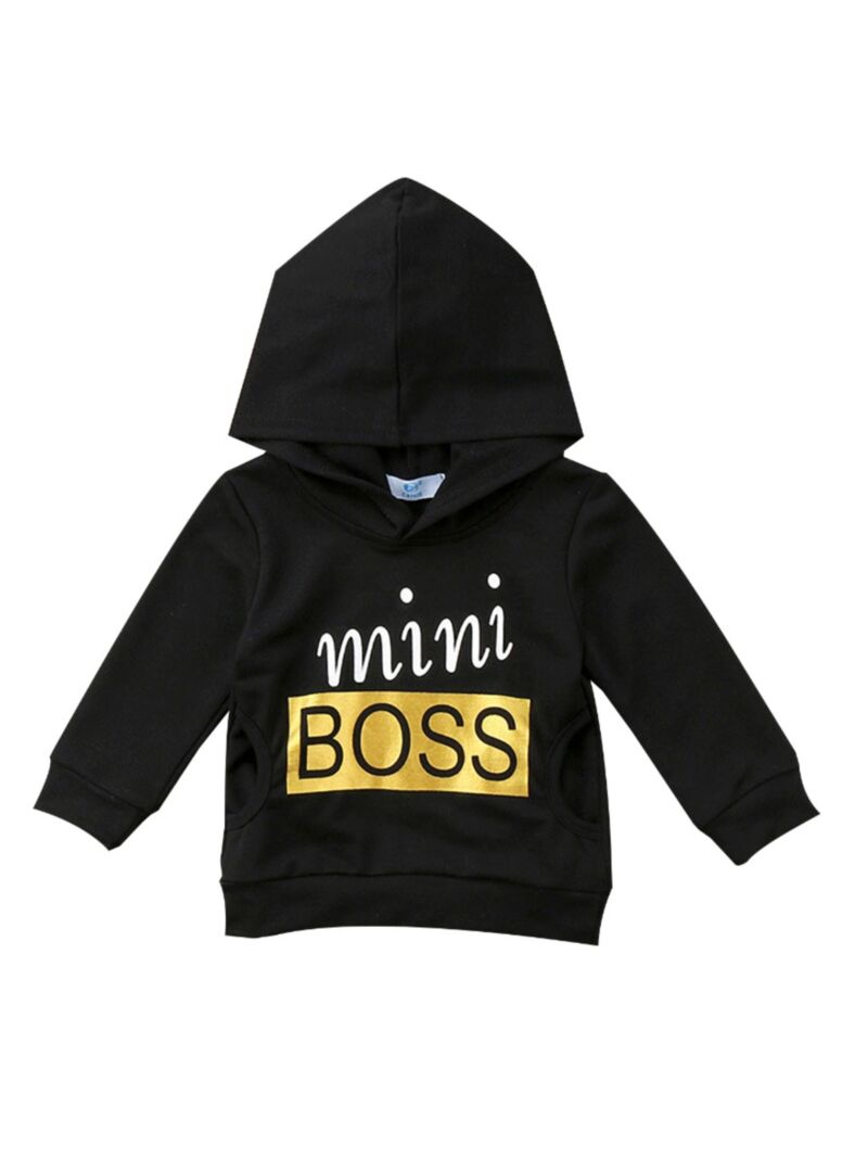 Wholesale Stylish Baby Little Girls Mini Boss Hoodie 20