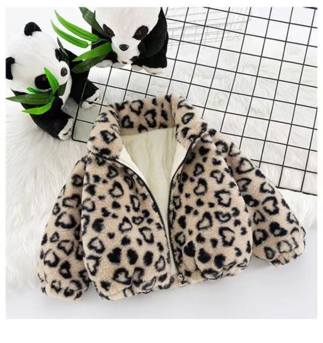 Wholesale 18M-6Y Toddler Girls And Boys Panda Leopard P