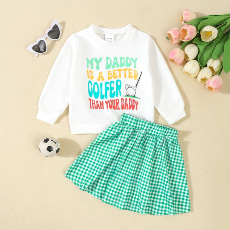 Wholesale 9M-4Y Toddler Girls Letter Print Long Sleeve