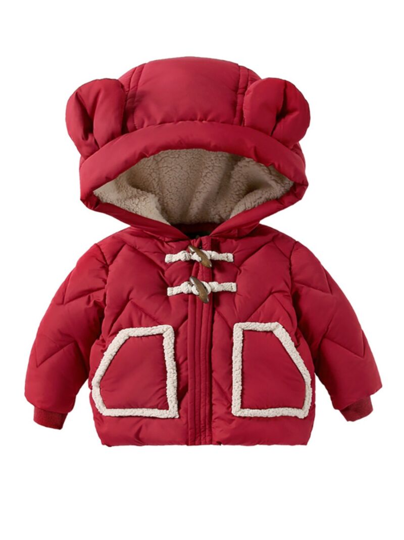 Wholesale Baby Kid Red Snowsuit Coat 201106136 - kiskis